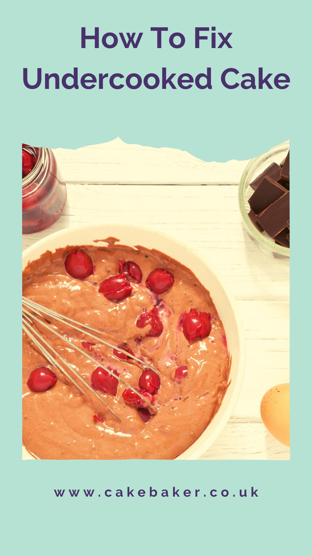 How To Fix Undercooked Cake - Cake Baker